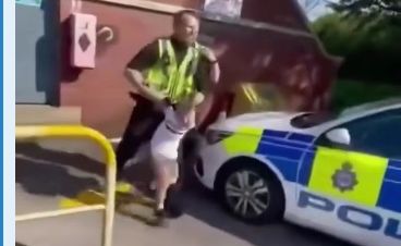 In Britain, police using force detained a crying 5-year-old boy ...